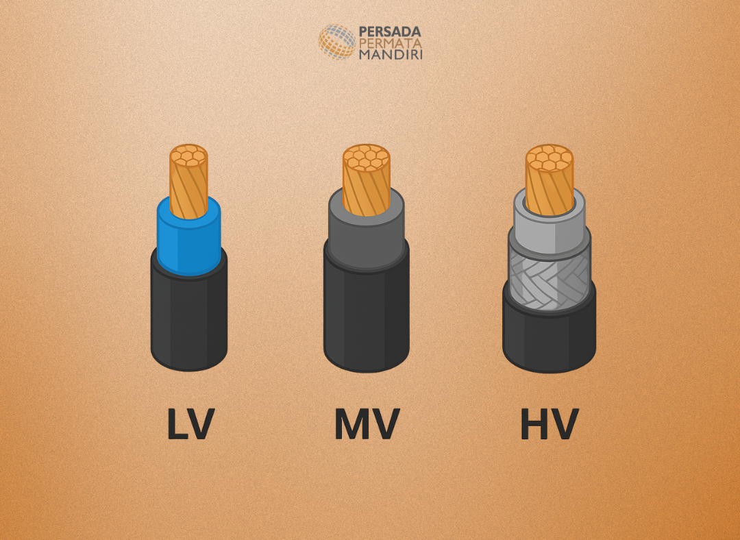 Jenis Kabel Listrik Berdasarkan Tegangan: LV, MV, HV dan Fungsinya | PT ...