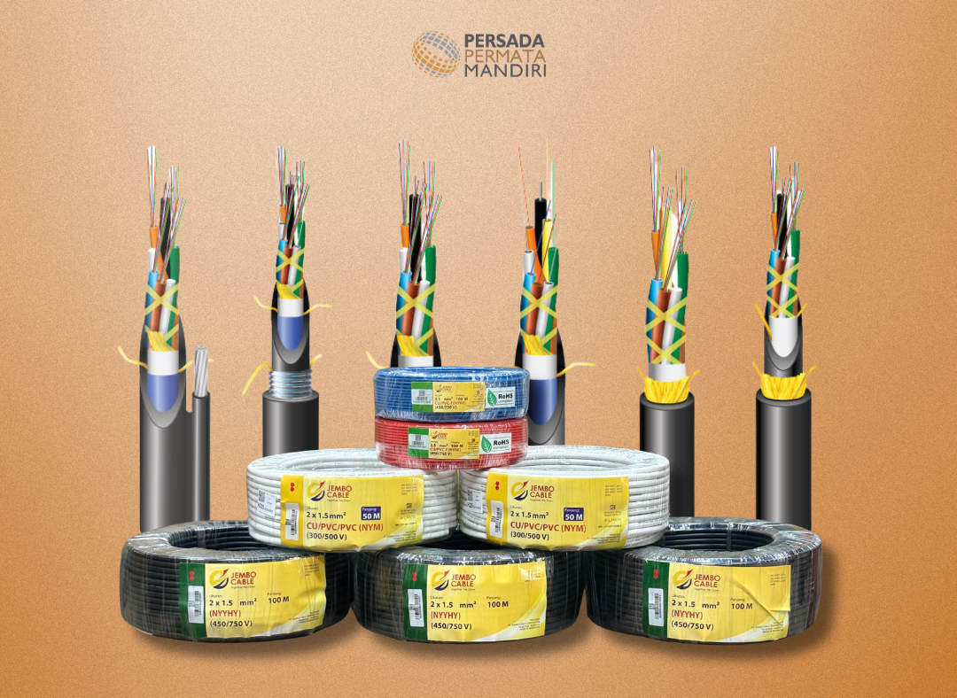 Kenali Perbedaan Kabel Listrik Umum dan Kabel Fiber Optic | PT PERSADA PERMATA MANDIRI